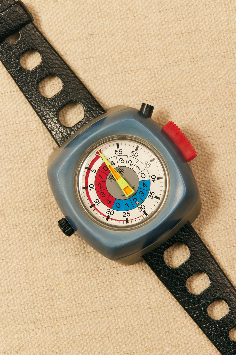 TEMPO - Vintage HEUER Supersport Yacht Timer Regatta – Ghiaia Cashmere